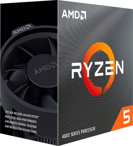 NEW BOX AMD Ryzen 5 5600G R5-5600G 3.9 GHZ 6-Core 16MB Desktop Socket ...