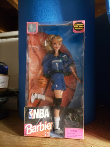 #B7 NBA Barbie Minnesota Timberwolves 1998 Original Box 74299207037| eBay
