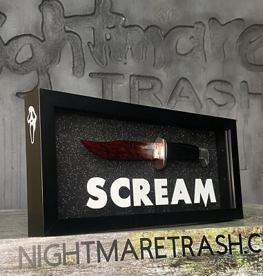 Scream Movie Knife Ghostface Killer Mask Buck Prop Display Horror ...