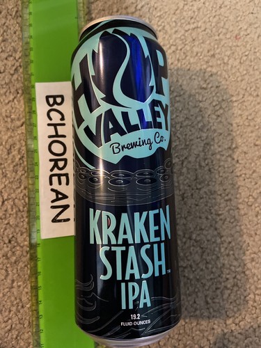 Seattle Kraken Stash IPA Hop Valley Brewing Empty Beer Can Inaugural ...