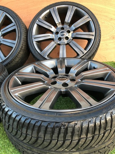22" set Stormer Range Rover,Discovery style alloy wheels with tyres ...
