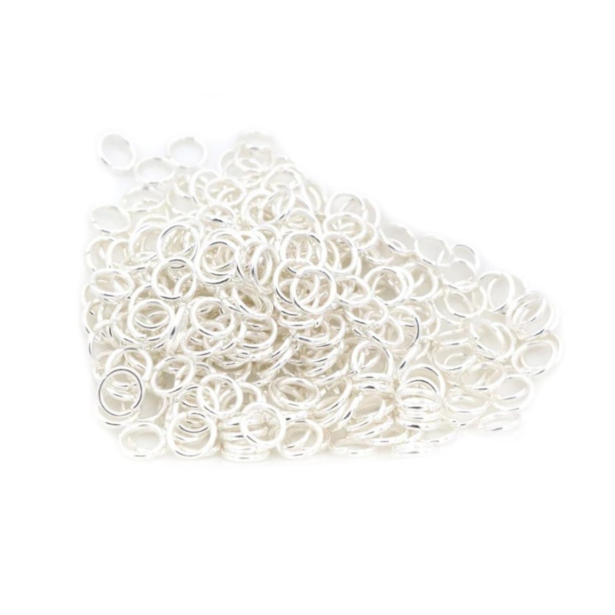 10pcs Jewellery Open Jump Rings 8mm-12mm Single Loop KC Gold Rhodium ...