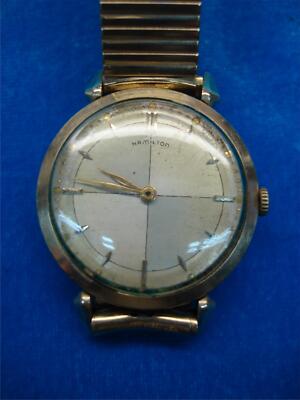 VINTAGE HAMILTON RODNEY WRISTWATCH W/735/18J MVMT 10K GF CASE - RUNS | eBay