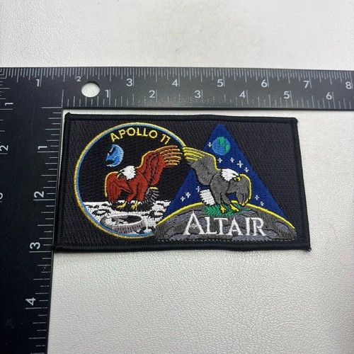 NASA Patch APOLLO 12 ALTAIR Astronauts Moon Lunar Mission 52D8 | eBay