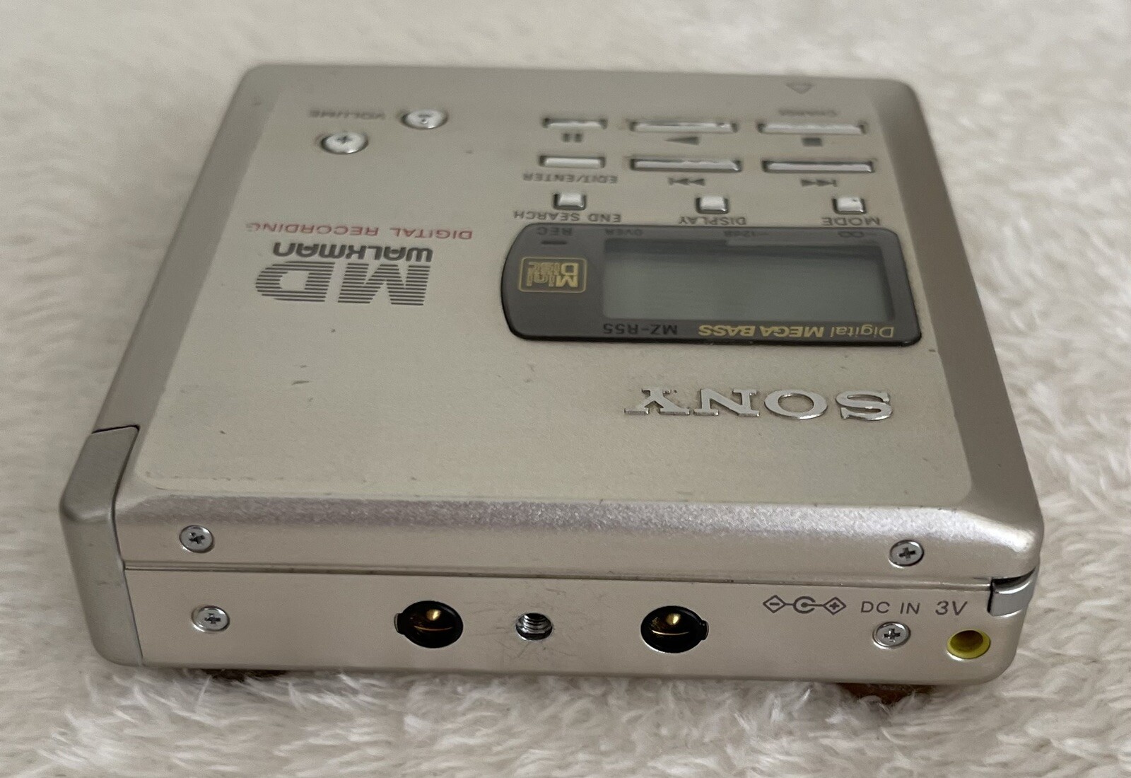 SONY WALKMAN MD MINIDISC PLAYER/RECORDER MZ-R55 .VINTAGE 1998 | eBay