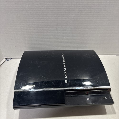 Sony PlayStation 3 CECHA01 60gb Backwards Compatible Ps1 Ps2 Ps3 ...