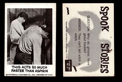 1961 Spook Stories Series 2 Leaf Vintage Trading Cards You Pick Singles ...