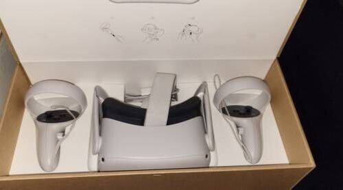 Meta Oculus Quest 2 128GB Virtual Reality Headset - White (OCQ128B) | eBay