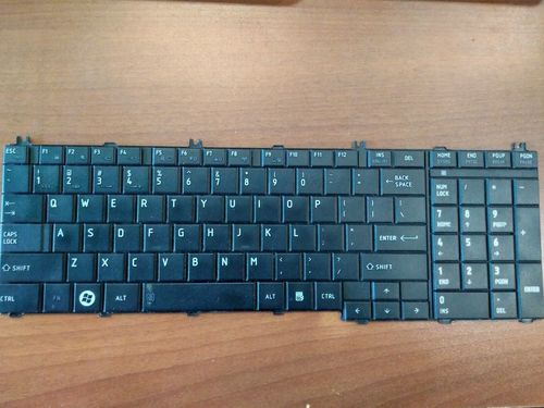 Original Toshiba Satellite L655-S5105 Black US Keyboard - 9Z.N4WSQ.001 ...