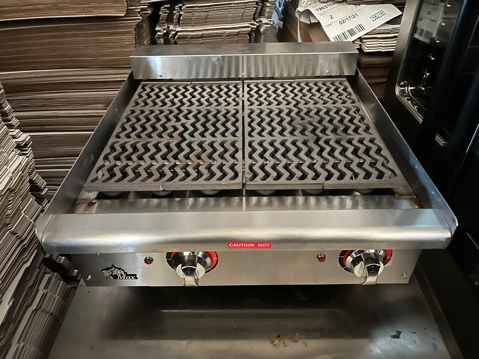 Star Max 5124CF 24" Stainless Steel Electric Charbroiler. Original box ...