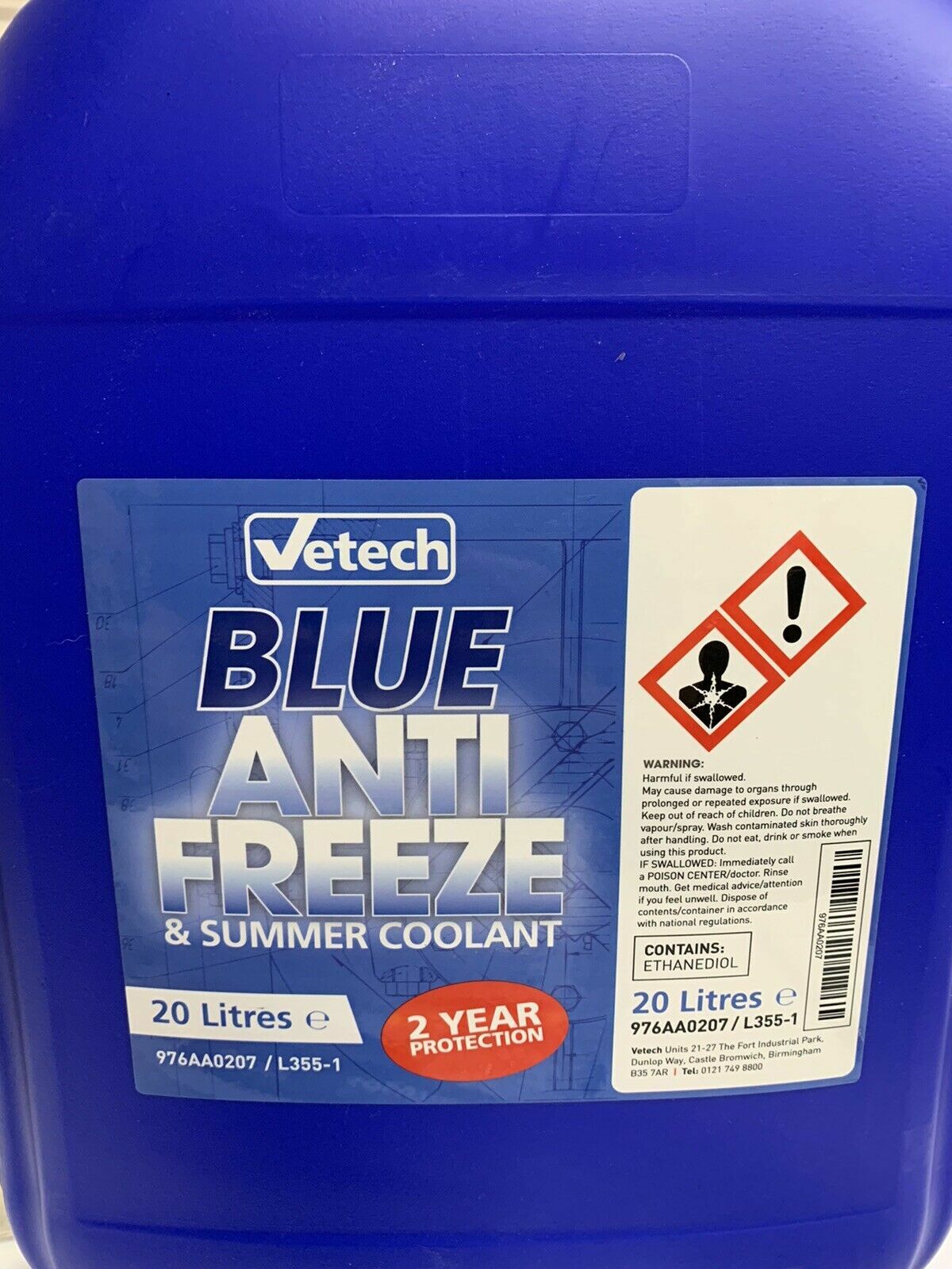 ANTIFREEZE 20LTR BLUE | eBay
