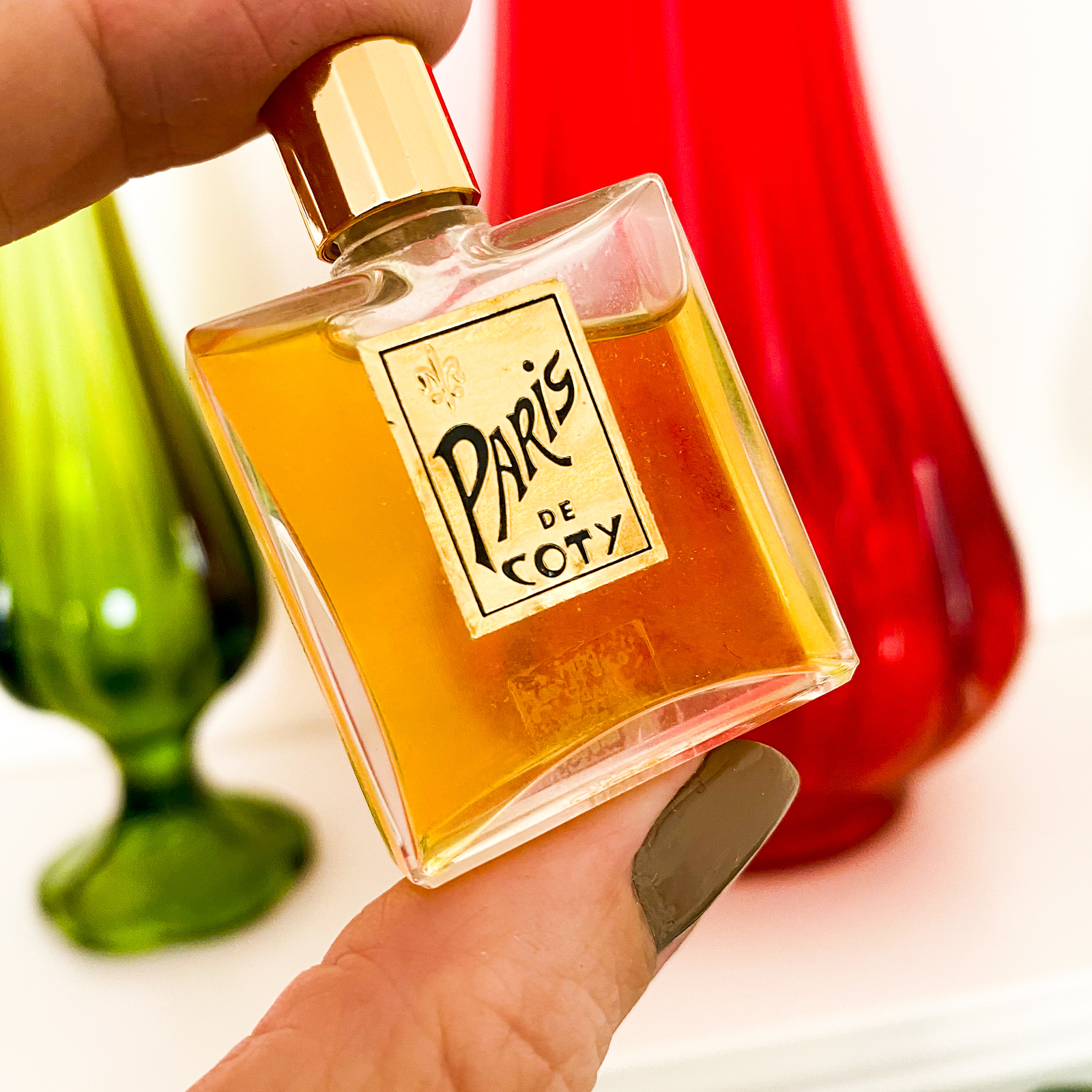 So Lovely! Vintage Coty PARIS .25 oz Perfume Extrait + BOX 60s RARE ...