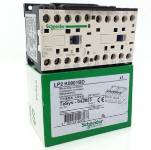 Reversing Contactor LP2K0901BD Schneider 24VDC 4kW 042853 7437239693698 ...