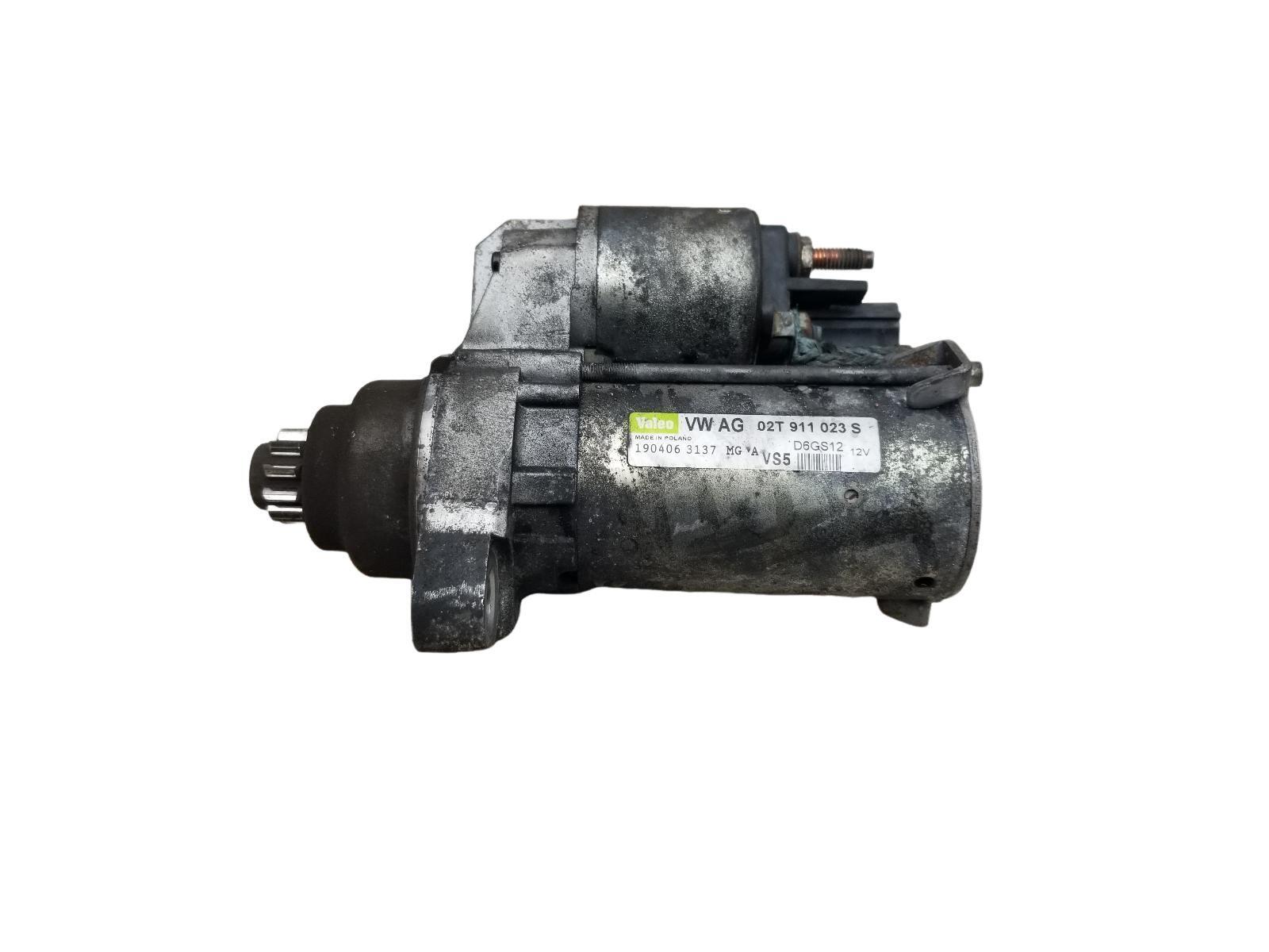 Skoda Fabia Starter Motor 1.2 Petrol 5 Speed Manual 2006 BMD 02T911023S ...