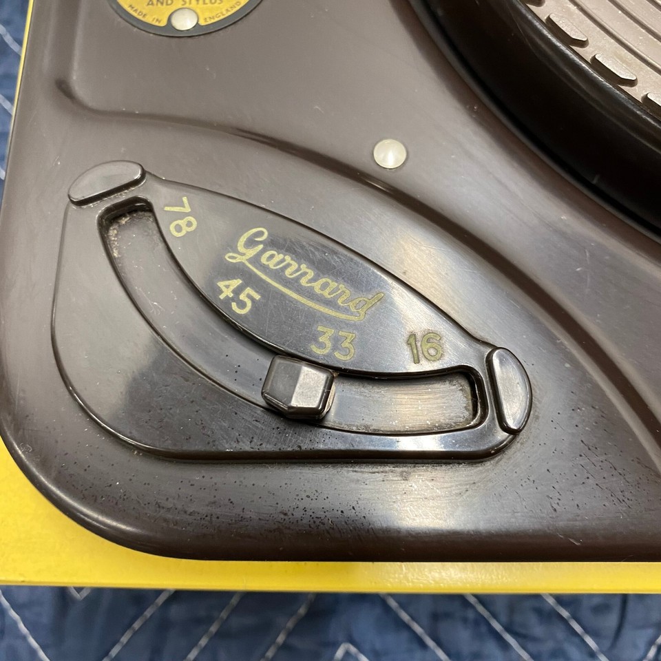 GARRARD RC88/4 MULTI SPEED VINTAGE TURNTABLE - SERVICED - CLEANED ...