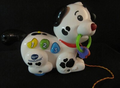 VTech Pull and Sing Puppy Dog with Colors and Music Songs Phrases Puppy ...