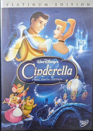 Walt Disneys CINDERELLA PLATINUM EDITION 2 Disc DVD Special Ed | eBay