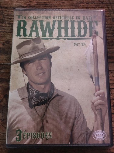COLLECTION RAWHIDE ... DVD N°43 ( épisodes 127 à 129 ) ... CLINT ...