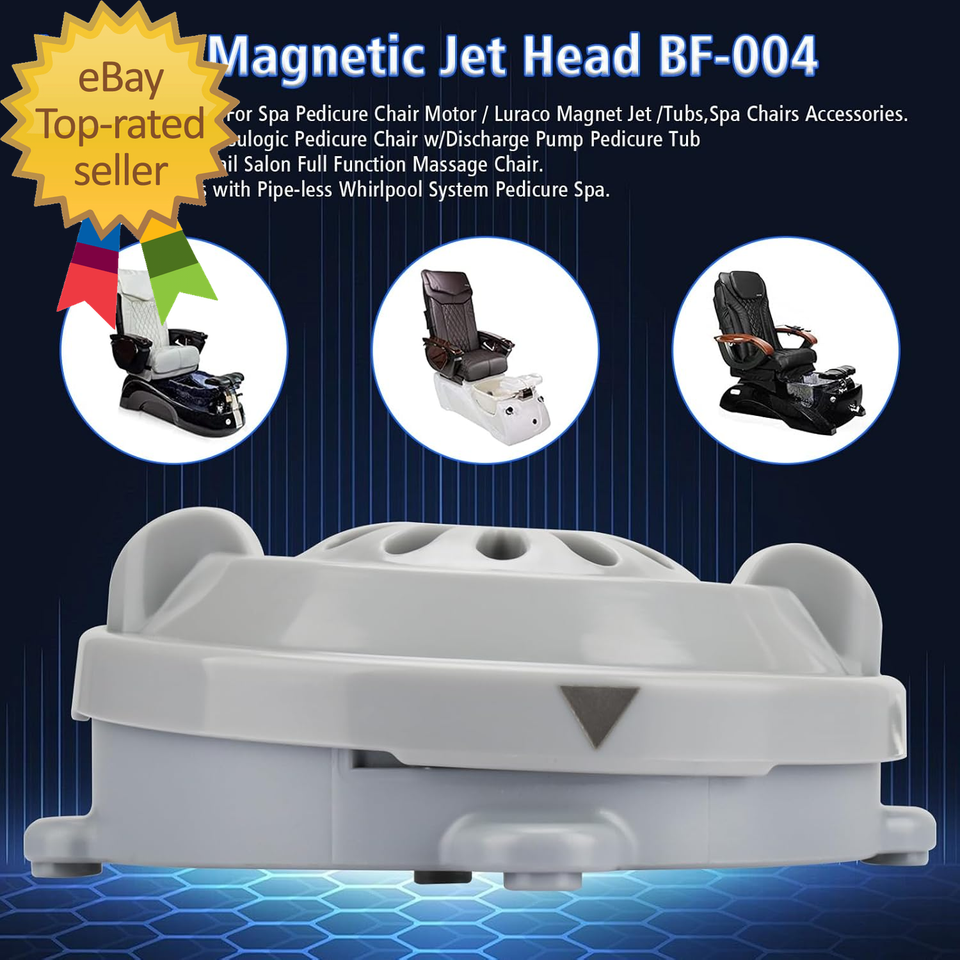 Pipeless Magnetic Jet Head Motor Replacements for Pedicure Spa Chair ...