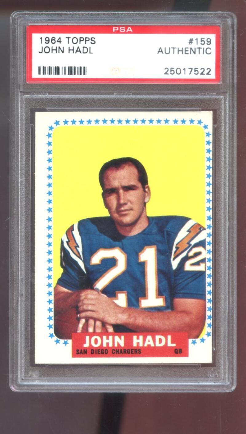 1964 Topps - John Hadl #159 (RC) for sale online | eBay