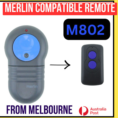 Merlin M802 Blue Compatible Garage Door Remote Control Prolift 230T ...