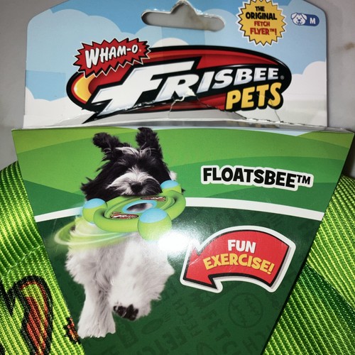 New WHAM-O Pet Dog Toy Frisbee Floatsbee Fetch Blue Green Unsinkable ...