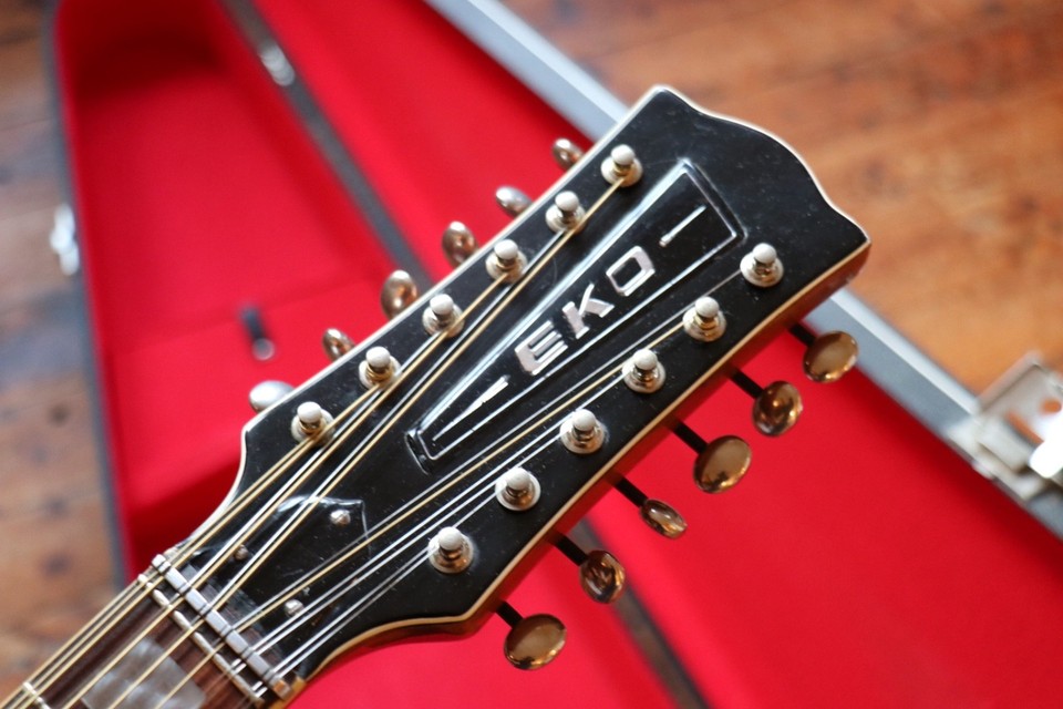 Super Rare Eko J56/I (electra) Pre Ranger 12 String Acoustic Guitar ...