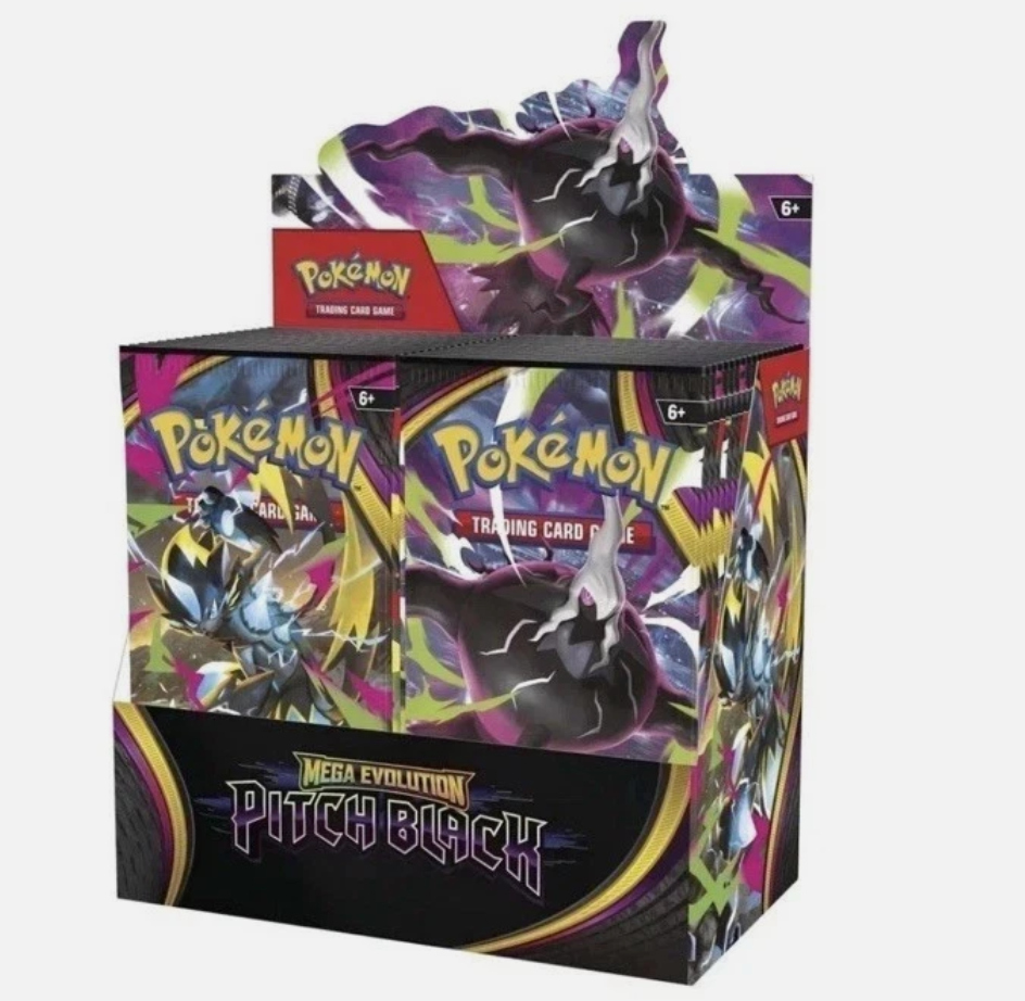 Pokemon Mega Evolution Pitch Black Booster 6 Box Case Factory Sealed | eBay