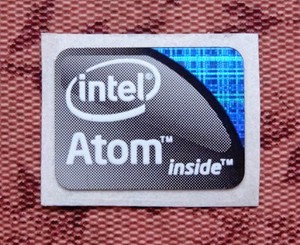 Intel Atom Inside Sticker 12 x 16mm 2009 Version Logo For Laptop | eBay
