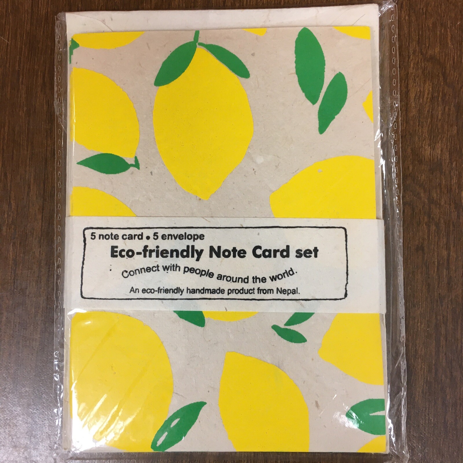 Lemon Note Card set 5 note cards +5 envelopes | eBay