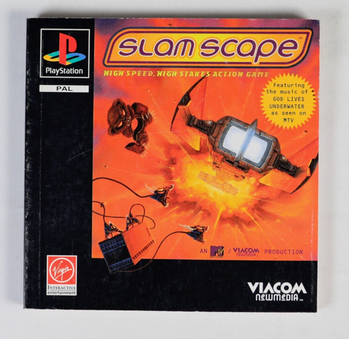 Notice SLAMSCAPE Slam Scape Sony Playstation PS1 Eur | eBay