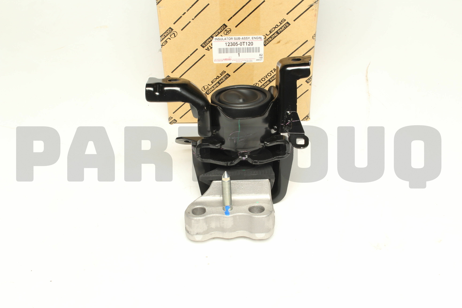 123050T120 Genuine Toyota INSULATOR SUB-ASSY, ENGINE MOUNTING, RH 12305 ...
