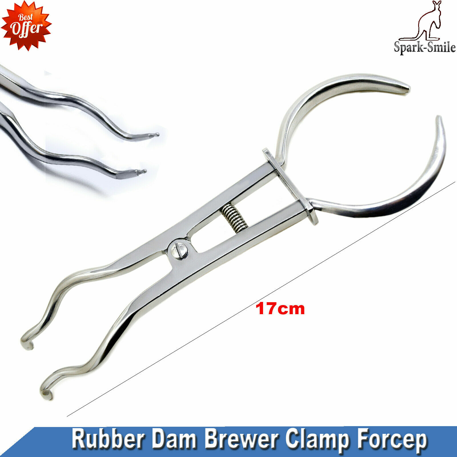 Restorative Rubber Dam Starter Tools With Frame Punch Clamps Dental ...