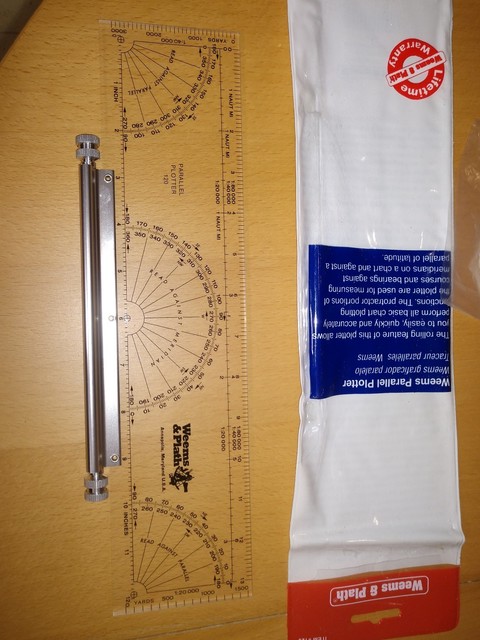 Weems & Plath Marine Navigation Parallel Plotter 120 for sale online | eBay