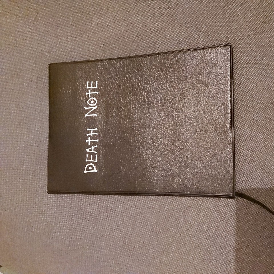 Anime Death Note Notebook Cosplay Book & Set Diary Book Gift | eBay UK