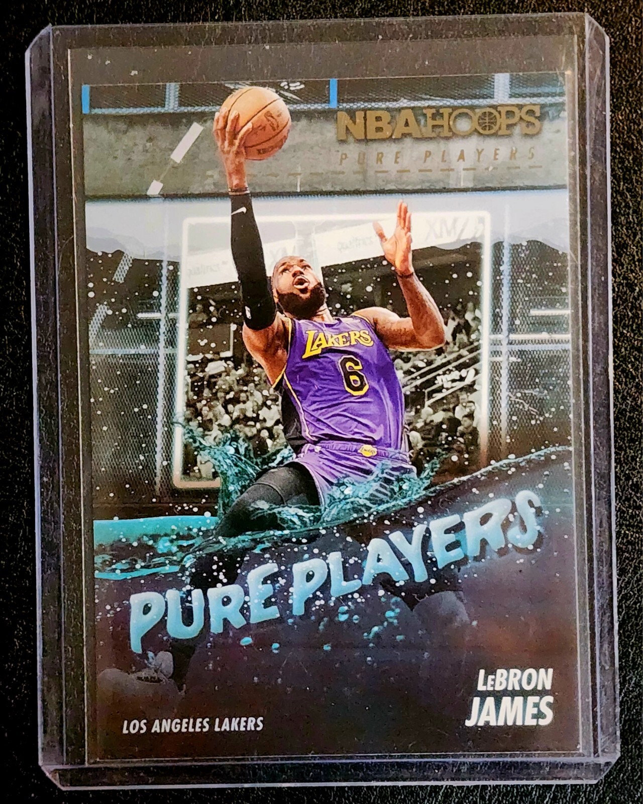 2023-2024 LeBron James Panini NBA Hoops Pure Players Insert #4 Lakers ...