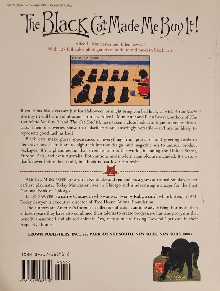 The Black Cat Made Me Buy It! by Ellen Sawyer; Alice L. Muncaster ...