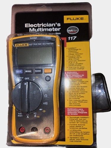Fluke Fluke 117 Digital Multimeter, Electricians Multimeter | eBay