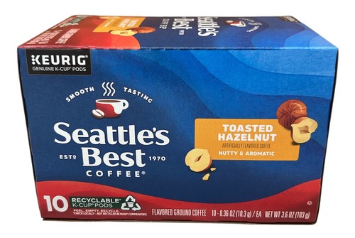 Seattle's Best Coffee Toasted Hazelnut Keurig K Cups 3.6 oz Seattles | eBay