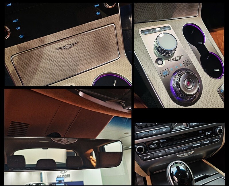 4 Genesis symbol small emblems For All Hyundai Genesis model (Made in ...