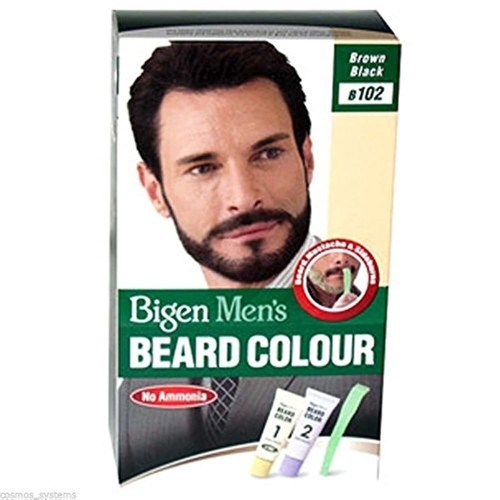 Bigen Men's Beard Color, Brown Black B102, 40gm | eBay