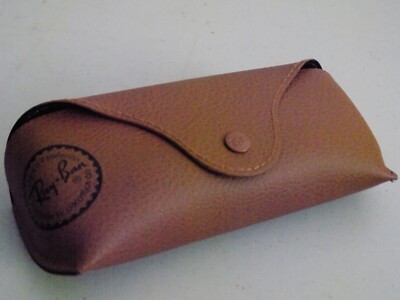 Ray ban Classic Brand new leather case Brown | eBay