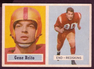 1957 TOPPS GENE BRITO CARD NO:48 NEAR MINT CONDITION | eBay