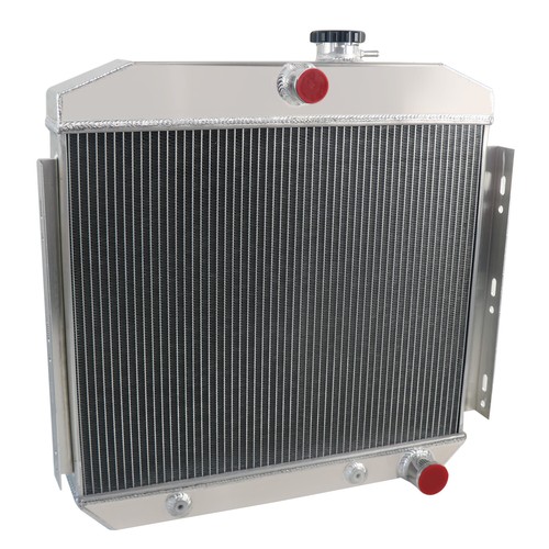 4 Row Radiator For 1955-1957 56 Chevrolet Bel Air/One-Fifty/Two-Ten ...