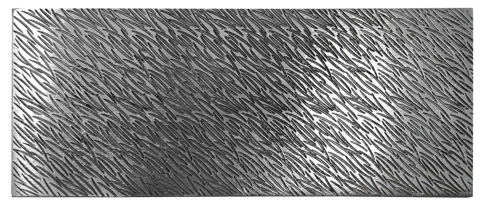 Texture Plate Style 21 Dash Marks Pattern Embossing Hydraulic Press ...