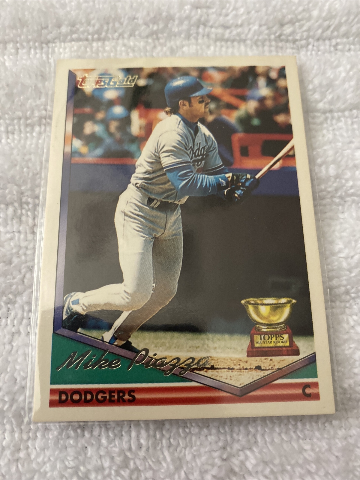1994 Topps Gold Mike Piazza Rookie Cup | eBay