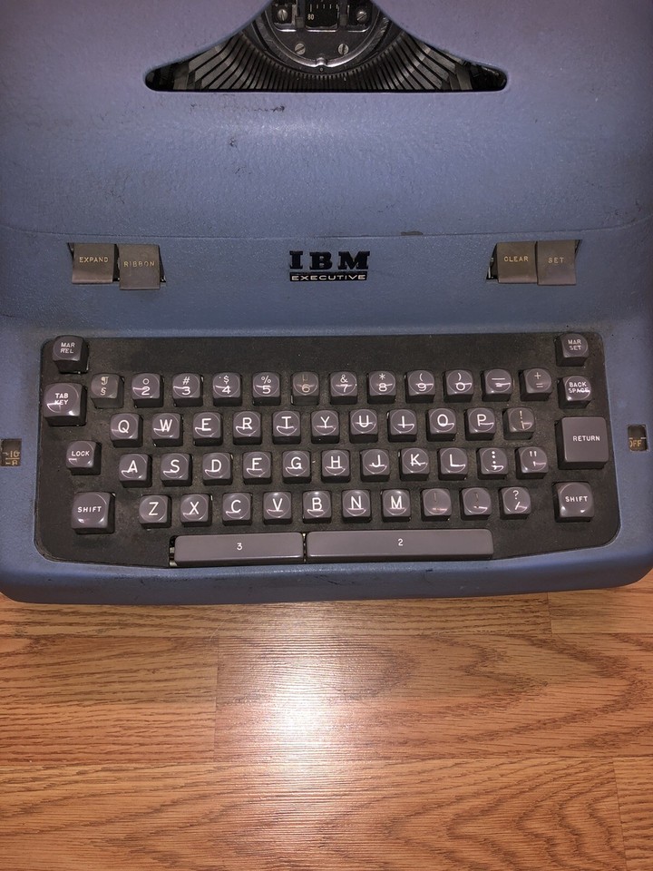 Vintage Antique IBM Model 41 C Executive Electric Typewriter Untested ...