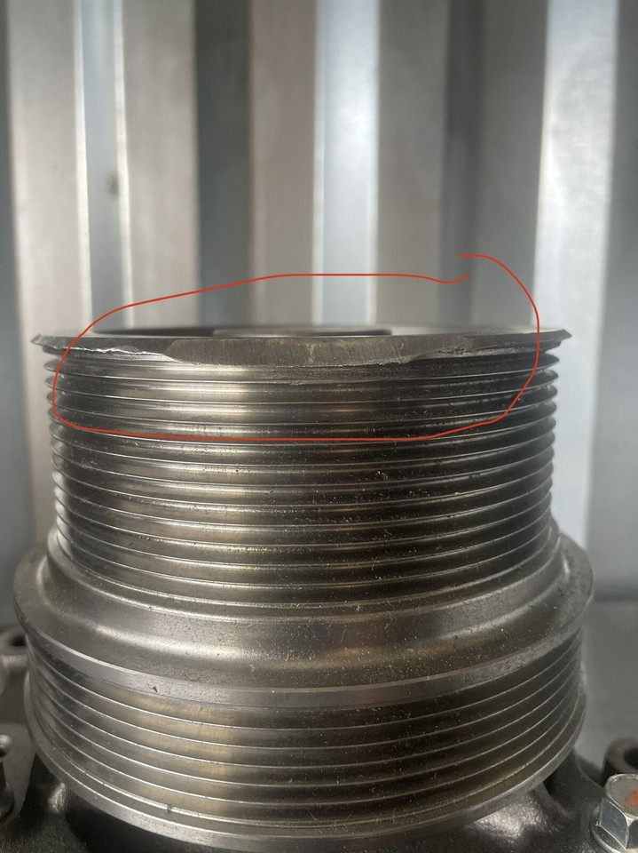 Cummins 4386570 Water Pump 4393471 ISX QSX DAMAGE PULLEY NEW! FREE ...