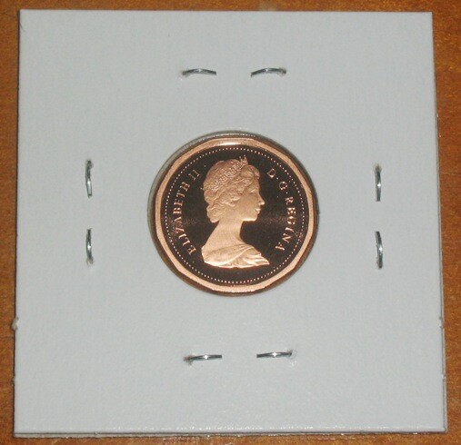 Canada 1988 Proof Penny Maple Leaf Small One Cent Coin | eBay