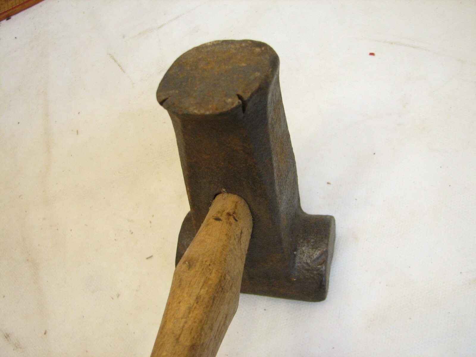 Antique Atha Blacksmith Rounding Forming Hammer Forging Tool Sledge ...